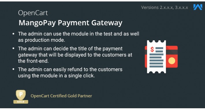 OpenCart - Opencart Mangopay Payment Gateway