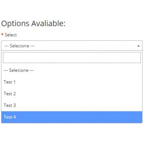 OpenCart - Select Country and Zone with Search Field