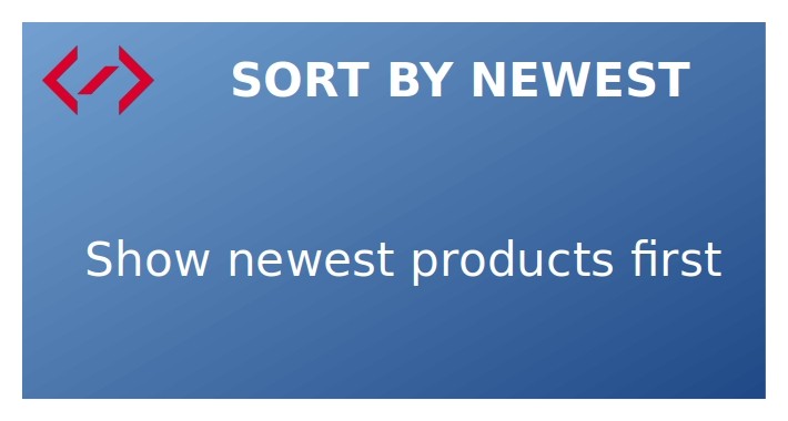 OpenCart - Sort By Newest