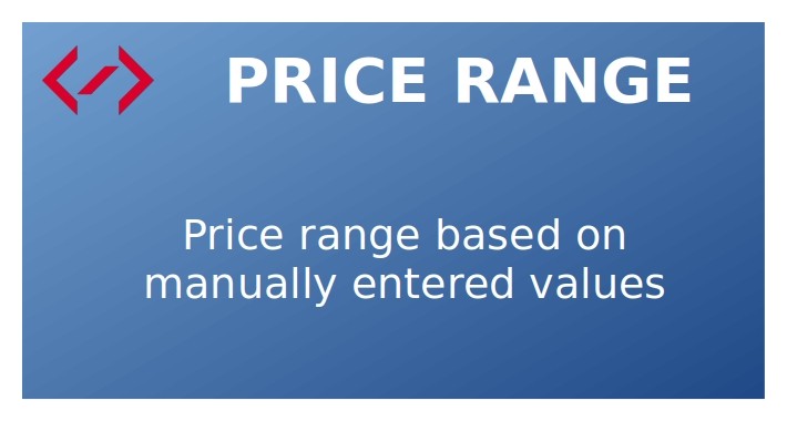OpenCart - Price Range