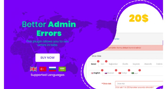 OpenCart - Better Admin Errors PRO