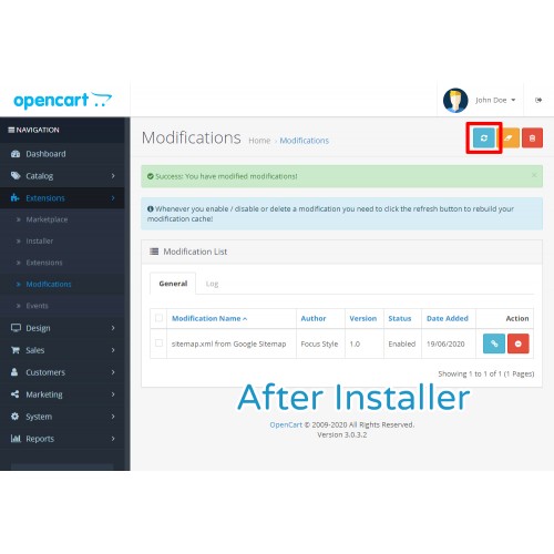 OpenCart FS XML Sitemap Free Sitemap xml File Generator