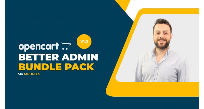 OpenCart - Better Admin Bundle Pack