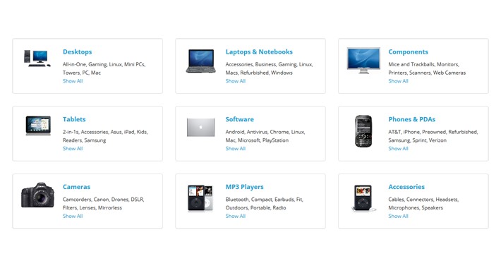 OpenCart - Featured Categories