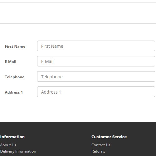 OpenCart - RapidCheckout. 4 inputs 1 page. Super Easy.