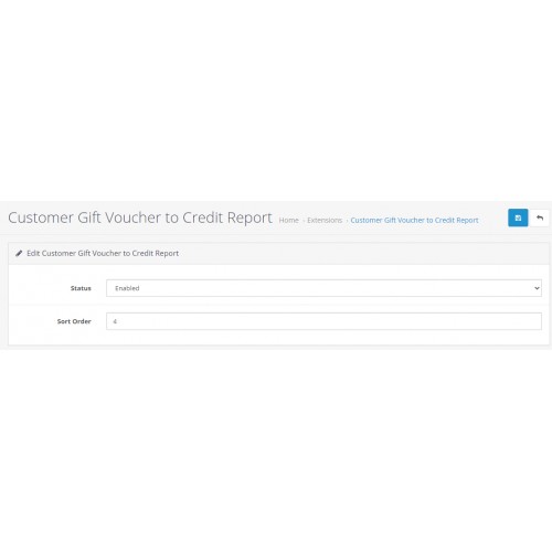 OpenCart - Add Store Credit - Gift Vouchers