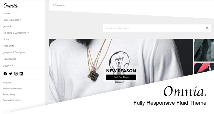 OpenCart - Omnia - Responsive Fluid OpenCart Theme