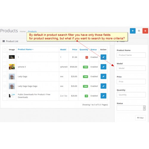 OpenCart - Search Products By Category In Admin - autocomplete