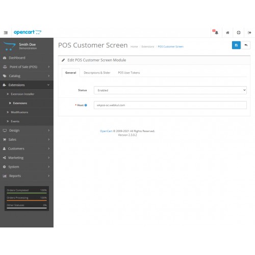 OpenCart - Opencart POS Customer Screen