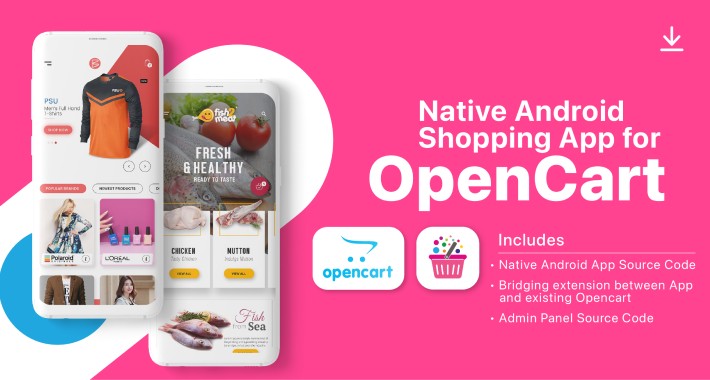 OpenCart - Android Mobile App - Native - by i.am.retailer