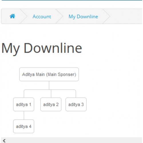 OpenCart - MLM Matrix Plans (2x2 , 3x3, 4x4, 5x5, 6x6, 7x7, 8x8 etc)
