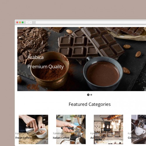OpenCart - Coffee Opencart Theme Premium