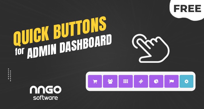 OpenCart - Quick Buttons For Admin Dashboard
