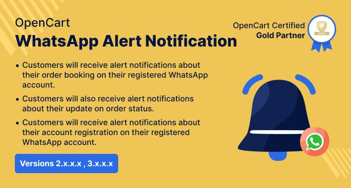 OpenCart - Opencart Whatsapp Order Notification