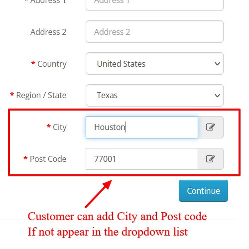 OpenCart - ILM City Dropdown