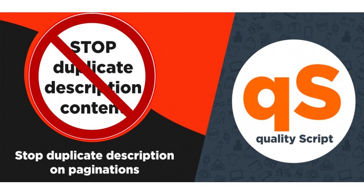 OpenCart - Stop duplicate description on paginations
