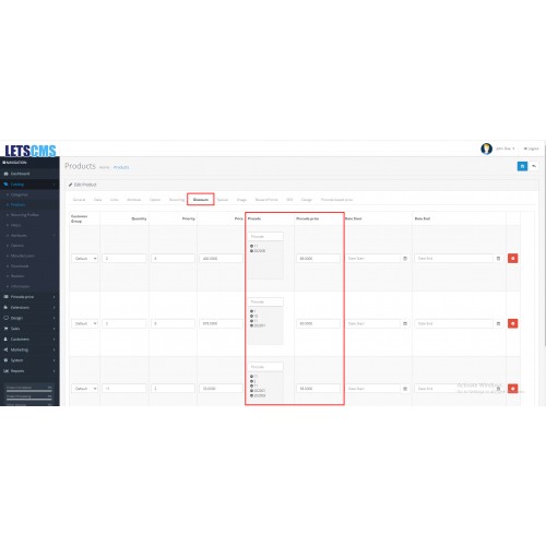 OpenCart - Pincode Based Price