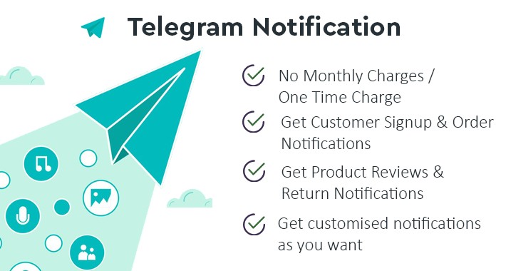 OpenCart - Telegram Notifications - Get Admin Alerts Quickly