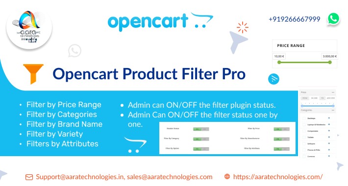 OpenCart - Opencart-Product Filter Pro