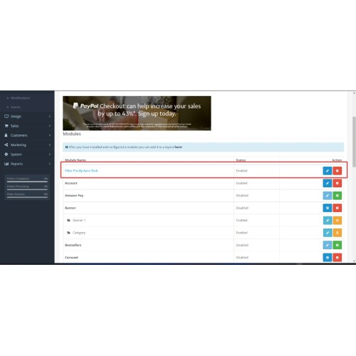 OpenCart - Opencart-Product Filter Pro
