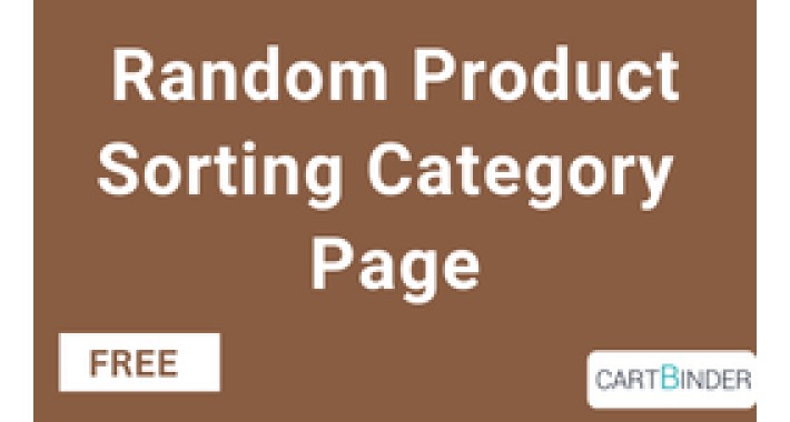 OpenCart - Add Random Sorting For Products On Category Page