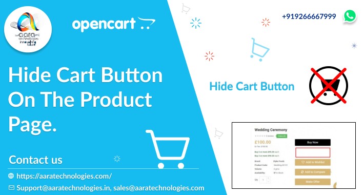 OpenCart - Hide Cart Button On product page OpenCart - Hide Cart Button On product page
