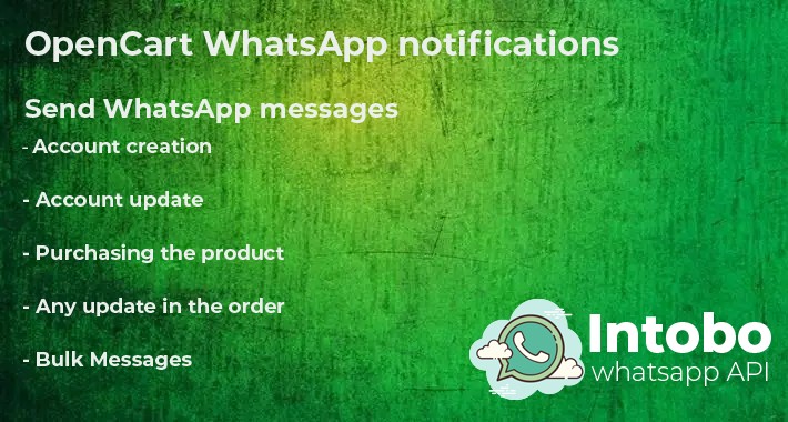 OpenCart - Opencart WhatsApp Notification