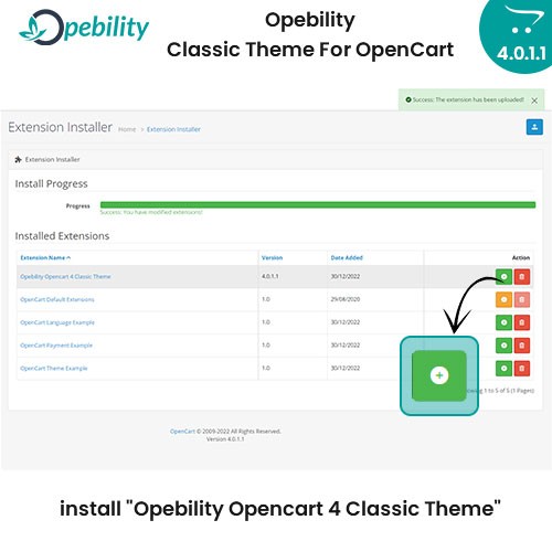 OpenCart - Opebility - Classic Theme For OpenCart 4.0.1.1