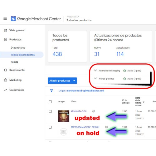 OpenCart - Export manufacturer feed Google Merchant and facebook