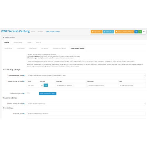 OpenCart - Varnish Advanced Caching