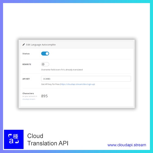 OpenCart - Auto Translation Products & etc. SEO Friendly, For OC 4+