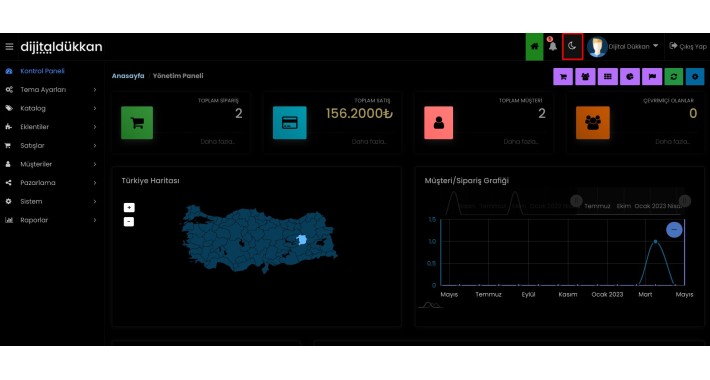 OpenCart - Dark Mode Easy (Admin and Themes)