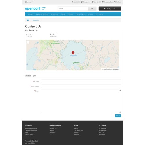 OpenCart - Maps — high-performance, feature-packed module
