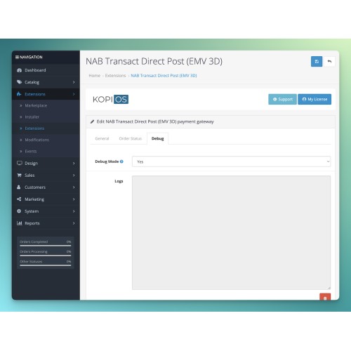 OpenCart - National Australia Bank (NAB)