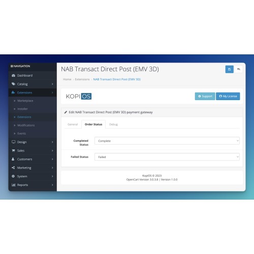 OpenCart - National Australia Bank (NAB)
