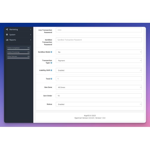 OpenCart - National Australia Bank (NAB)