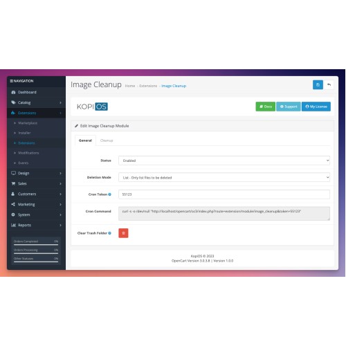 OpenCart - Image Cleanup