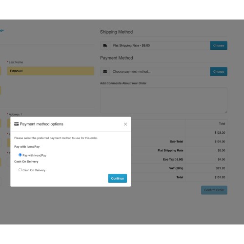 OpenCart - ivendPay Payment v4