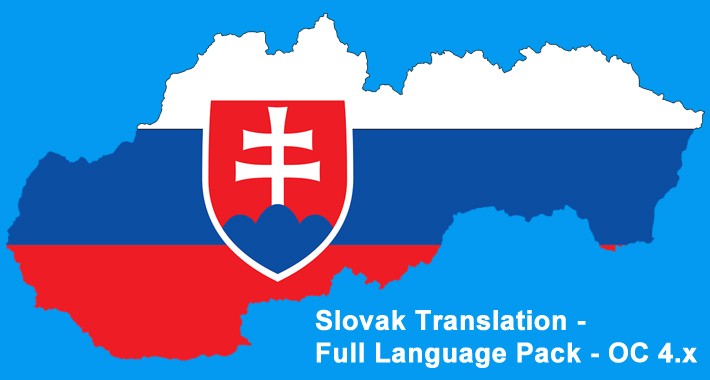 OpenCart - Slovenčina - Slovensky - Slovak OpenCart 4.x Translation