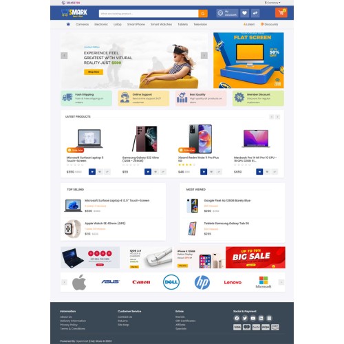 OpenCart - SMark - Responsive Multipurpose Opencart Theme