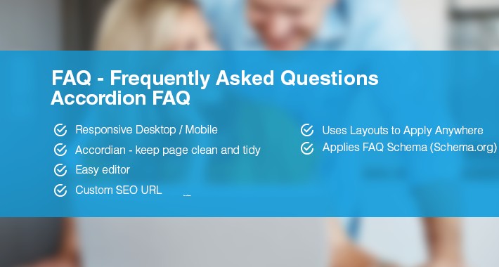 OpenCart - FAQ - Frequently Asked Questions (Accordion FAQ)