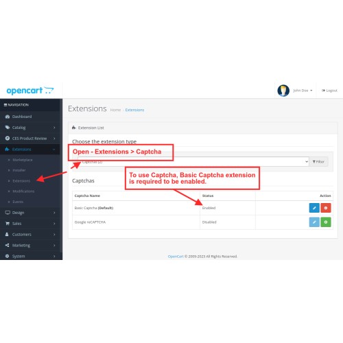 OpenCart - Product Review