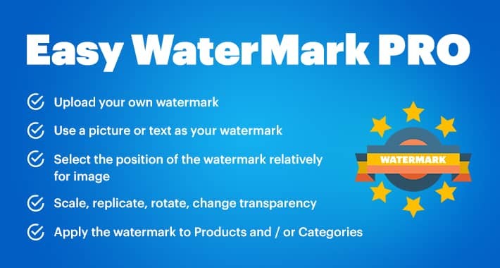 OpenCart - Easy WaterMark PRO (support v. 1.5-4.*)
