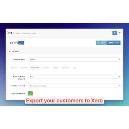 OpenCart - Xero Integration