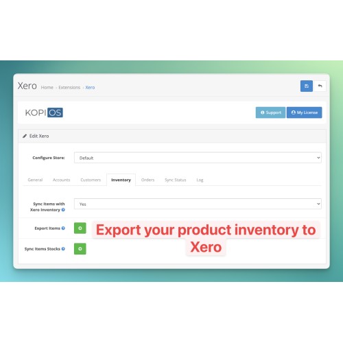 OpenCart - Xero Integration
