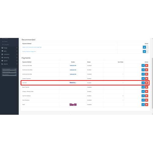 OpenCart - NOCHEX Payment Integration Extension Opencart 4