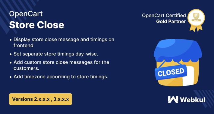 OpenCart - OpenCart Store close