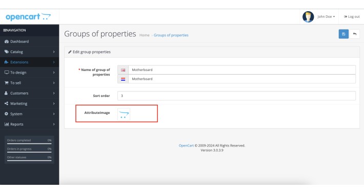 OpenCart - Product Attribute Images ( Attribute Groups ) OpenCart - Product Attribute Images ( Attribute Groups )