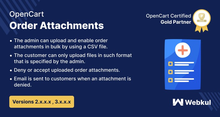OpenCart - Opencart Order Attachments