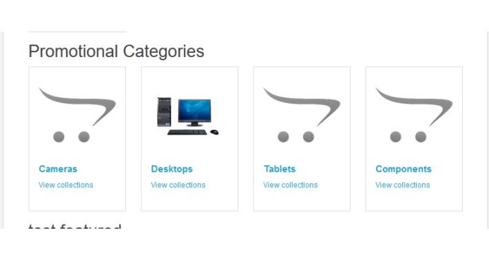 OpenCart - Featured Categories